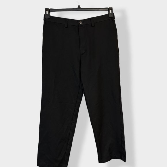 Haggar | Pants | Haggar Black Mens Dress Pants 34 X 3 | Poshmark